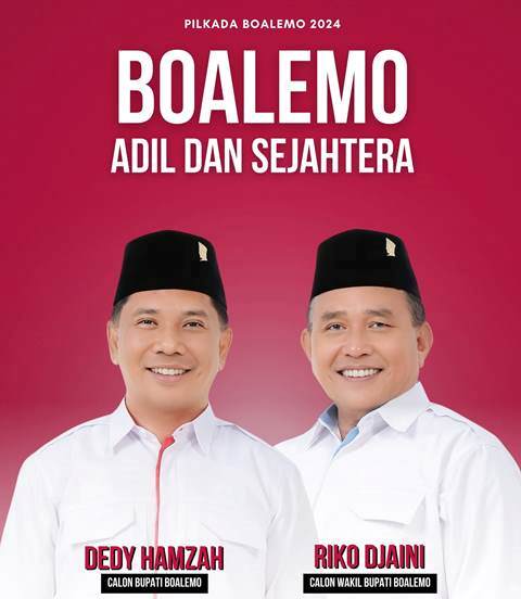 Pasangan MAHARAJA Yakin Menang, Ukir Sejarah Pilkada Boalemo 2006
