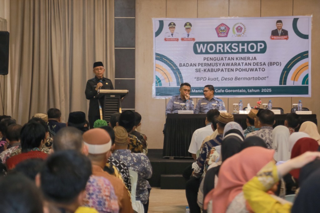 Buka Workshop BPD se Pohuwato, Begini Pesan Wabup Iwan Adam - Newsnesia.id